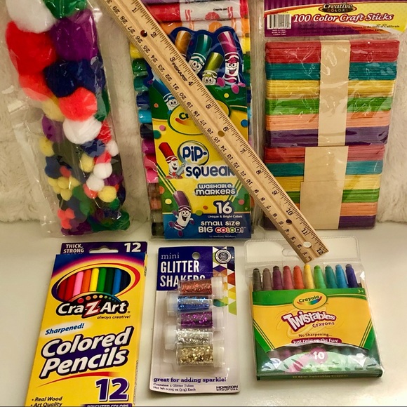 Crayola | Other | Kids Arts And Crafts Bundle Crayola | Poshmark